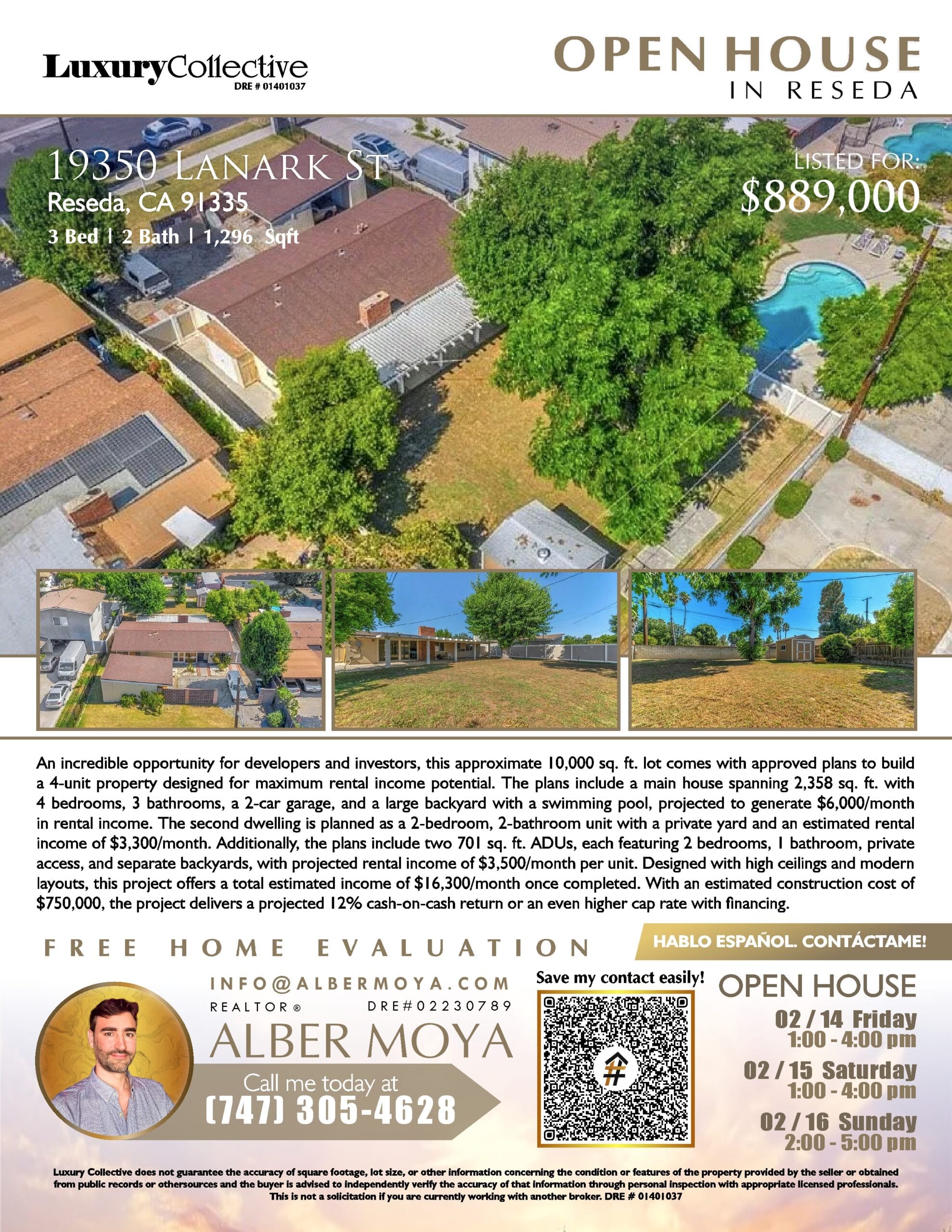 Open House in Reseda | Alber Moya